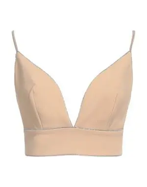 ELISABETTA FRANCHI Crepe Crop Top