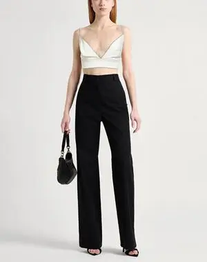 Elisabetta Franchi Top Size Viscose, Elastane - White