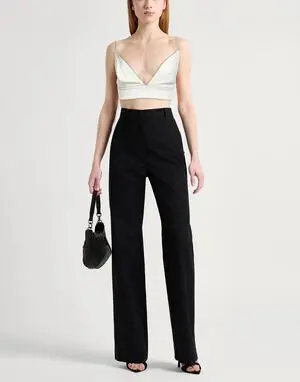 Elisabetta Franchi Top Size Viscose, Elastane - White