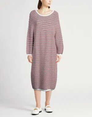 Fabiana Filippi Striped Knit Midi Dress
