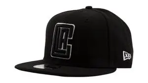 New Era Nba Los Angeles Clippers 9fifty Snapback Cap - Black