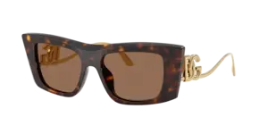 Dolce & Gabbana Tortoiseshell Sunglasses - Dark Brown