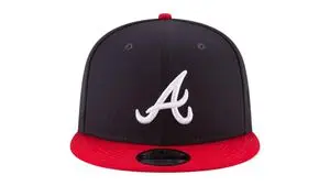 New Era 9fifty Atlanta Braves Cap - Navy Blue