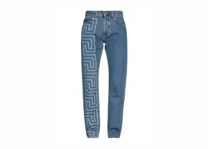 Versace Big Greek Logo Jeans
