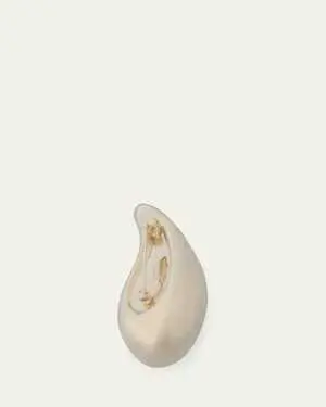 Bottega Veneta Drop Brooch - Argento