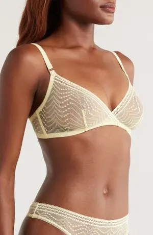 HUIT Eclatante Soleil Lace Bralette