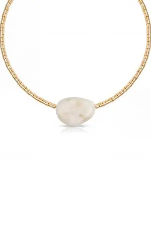 Ettika Pendant Necklace - Bone