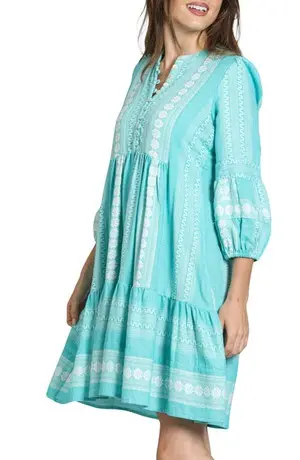 APNY Stripe Tiered Dress
