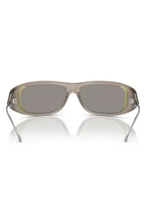 DIESEL® 61mm Oval Sunglasses