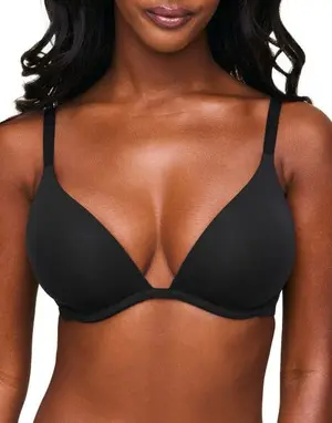 ADORE ME Natalya Push Up Plunge Bra - Black