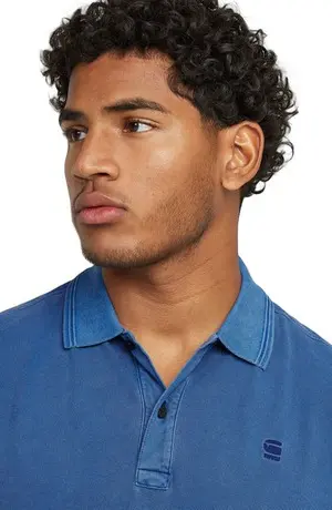 G-star Raw Dunda Slim Fit Overdye Piqué Polo
