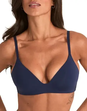 ADORE ME Valory Contour Plunge Bra - Dark Blue