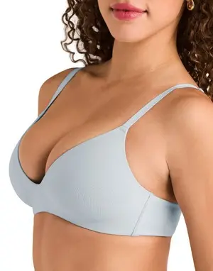 ADORE ME Valory Contour Plunge Bra - Medium Blue