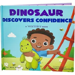 WARMIES Dinosaur Discovers Confidence - Multi Color