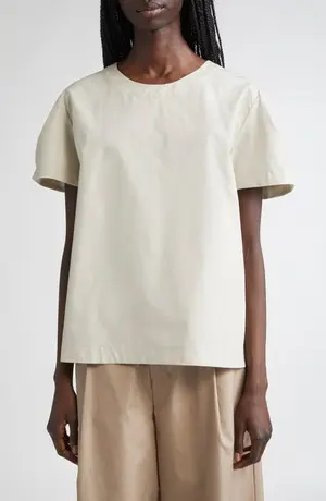 Max Mara Dahlia Cotton Sateen Top