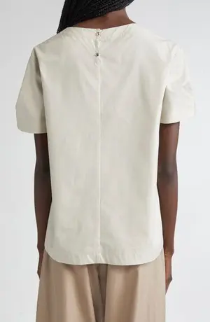 Max Mara Dahlia Cotton Sateen Top