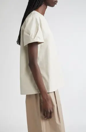Max Mara Dahlia Cotton Sateen Top