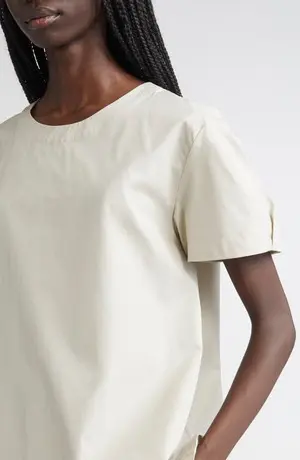 Max Mara Dahlia Cotton Sateen Top
