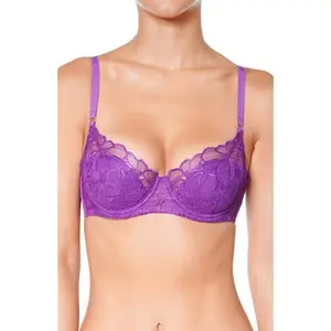 HUIT Symphonie Underwire Lace Bra - Purple