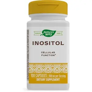 NATURE'S WAY Inositol 500mg 100 Capsules - One-color