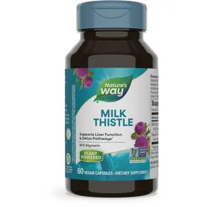 NATURE'S WAY Milk Thistle Se 60 Capsules - One-color
