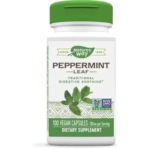 NATURE'S WAY Peppermint Leaf 100 Capsules - One-color