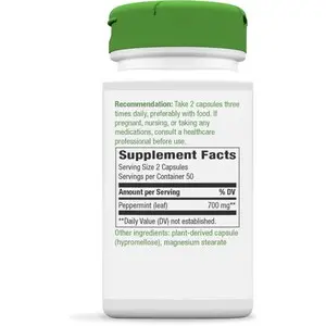 NATURE'S WAY Peppermint Leaf 100 Capsules