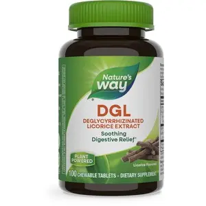 NATURE'S WAY Dgl Chewable 100 Tablets - One-color