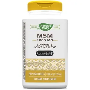 NATURE'S WAY Msm 1000mg 200 Tablets - One-color