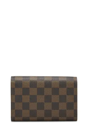 LOUIS VUITTON Damier Ebene Porte Tresor