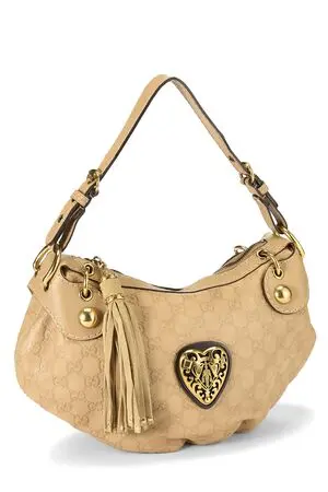 Gucci Sima Leather Babouska Shoulder Bag