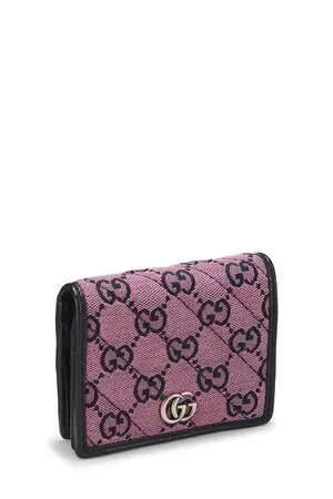 Gucci Gg Canvas Marmont Compact Wallet