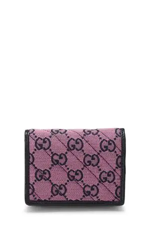 Gucci Gg Canvas Marmont Compact Wallet