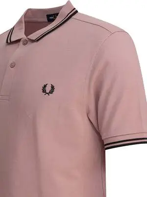 Comme Des Garçons Cdg Fred Perry Polo Shirt - Pink