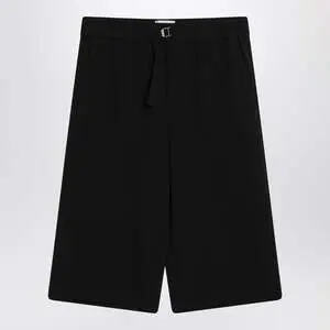 Ami Bermuda Wide Cotton Shorts