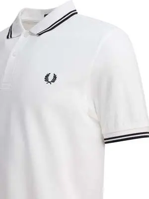 Comme Des Garçons Cdg Strong Will Polo Shirt - White