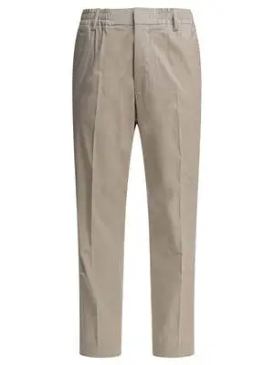 NN.07 Cotton Blend Trousers - Grey