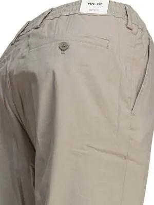 NN.07 Cotton Blend Trousers - Grey