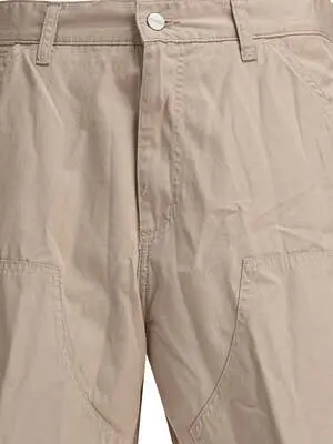 Carhartt Work In Progress Double Knee Relaxed Fit Shorts - Beige