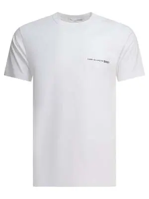 Comme Des Garçons T-shirt With Logo - White