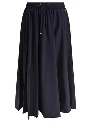 Herno Trapeze Midi Skirt - Blue