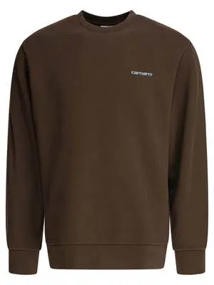 Men's Brown Carhartt Hoodie Sweatshirts Hoodies