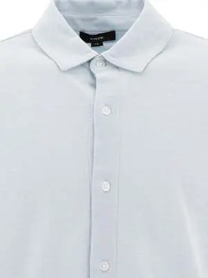 VIN CE. Cotton Pique Shirt