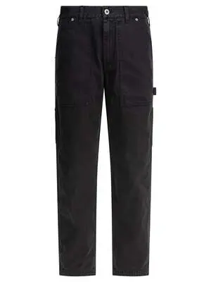ALEX MILL Painter Denim Trousers - Black