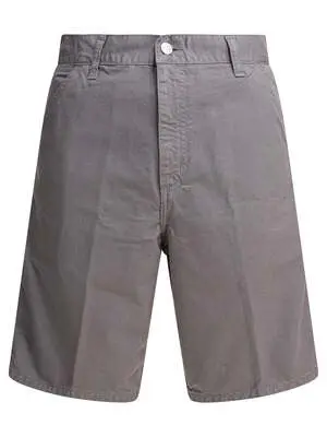 Carhartt Work In Progress Single Knee Relaxed Fit Shorts - Grey