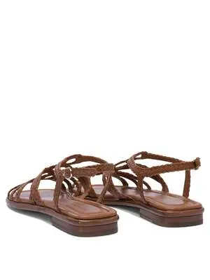 PONS QUINTANA Strappy Sandals - Brown