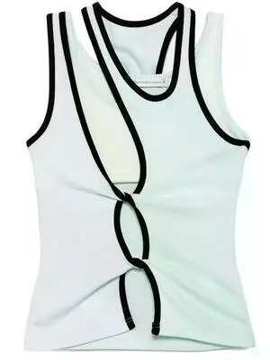 Christopher Esber Ringer Tank Top - Blue