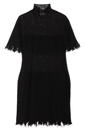 Alexander McQueen Cobweb Lace Minidress