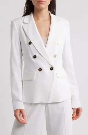TAHARI ASL Double Breasted Blazer