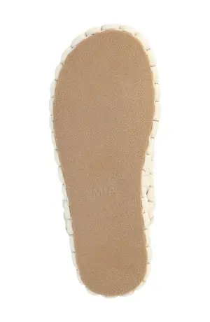 Mia Monako Woven Flip Flop - Sand